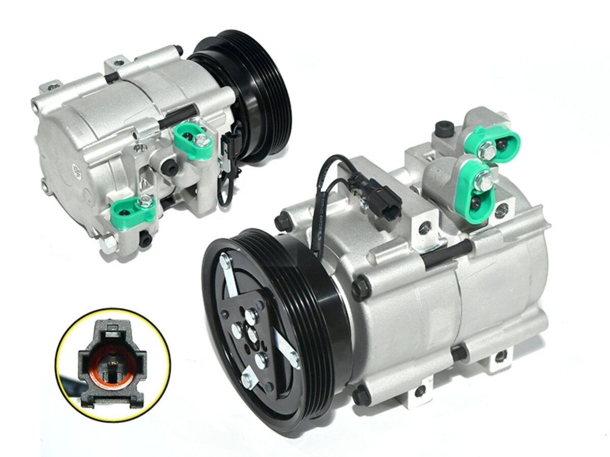 Компрессор кондиционера Hyundai Santa Fe/Sonata 2.0i/2.4i, SHF-35634