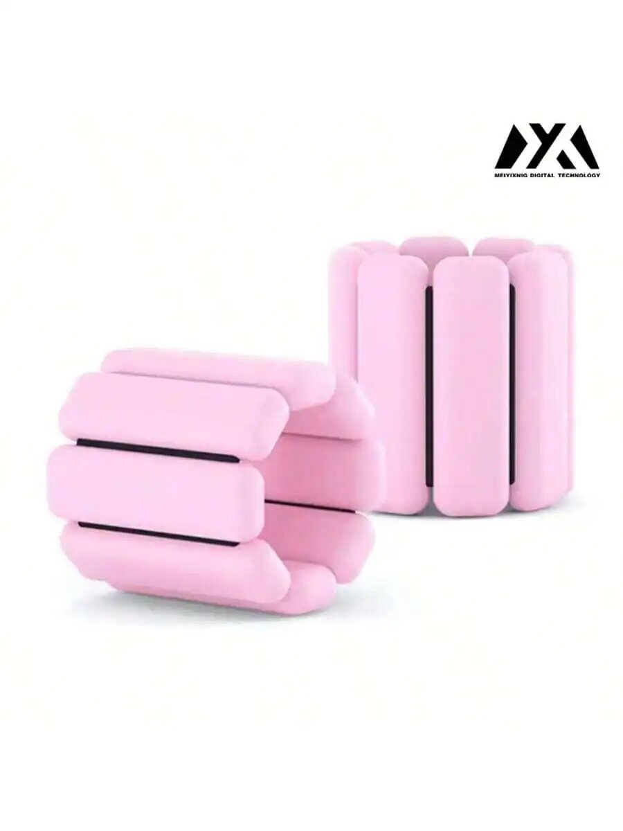 Утяжелители для запястий и лодыжек 0,45 кг Розовый, 01 pink-1lb