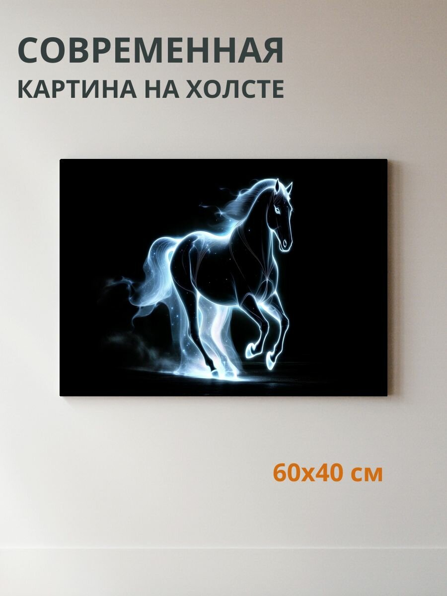 Картина на холсте Настенная картина в современном стиле 60x40 см