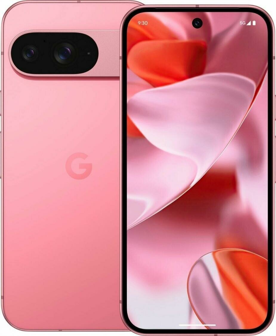 Смартфон Google Pixel 9, 12/128Gb US, 4700 mAh, Peony (Розовый)