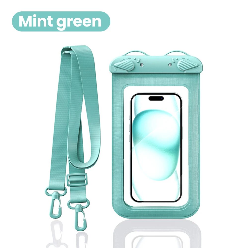 Водонепроницаемый Чехол-сумка Для iPhone 17/16/15/14/13 Pro Max, iPhone 17 Air/11 И Зеленый, Green