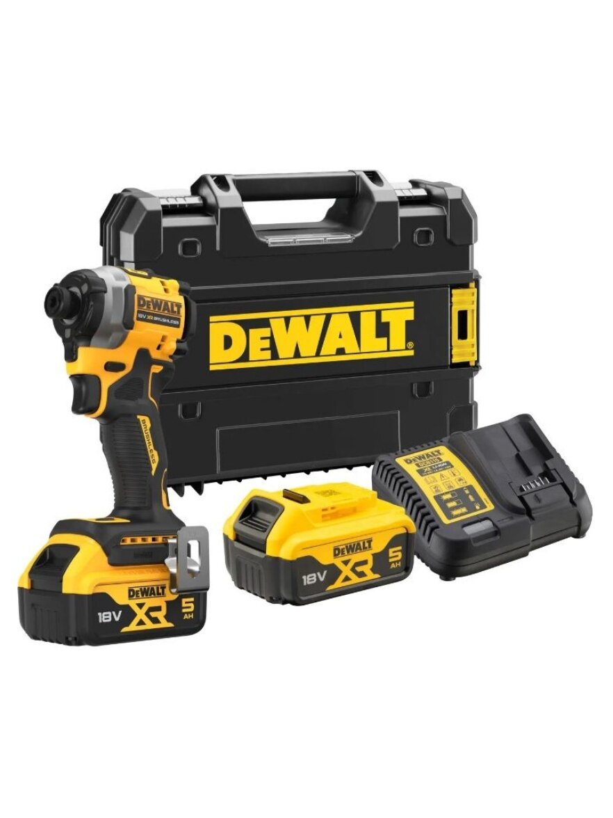 Винтоверт аккумуляторный Dewalt DCF850P2T-QW