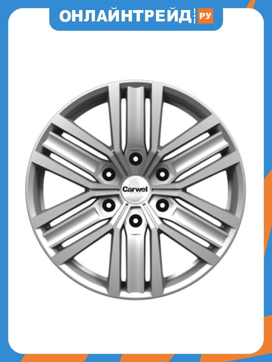 Диск Carwel Джирим 218 7.5x18/6x114.3 D67.1 ET38 SB