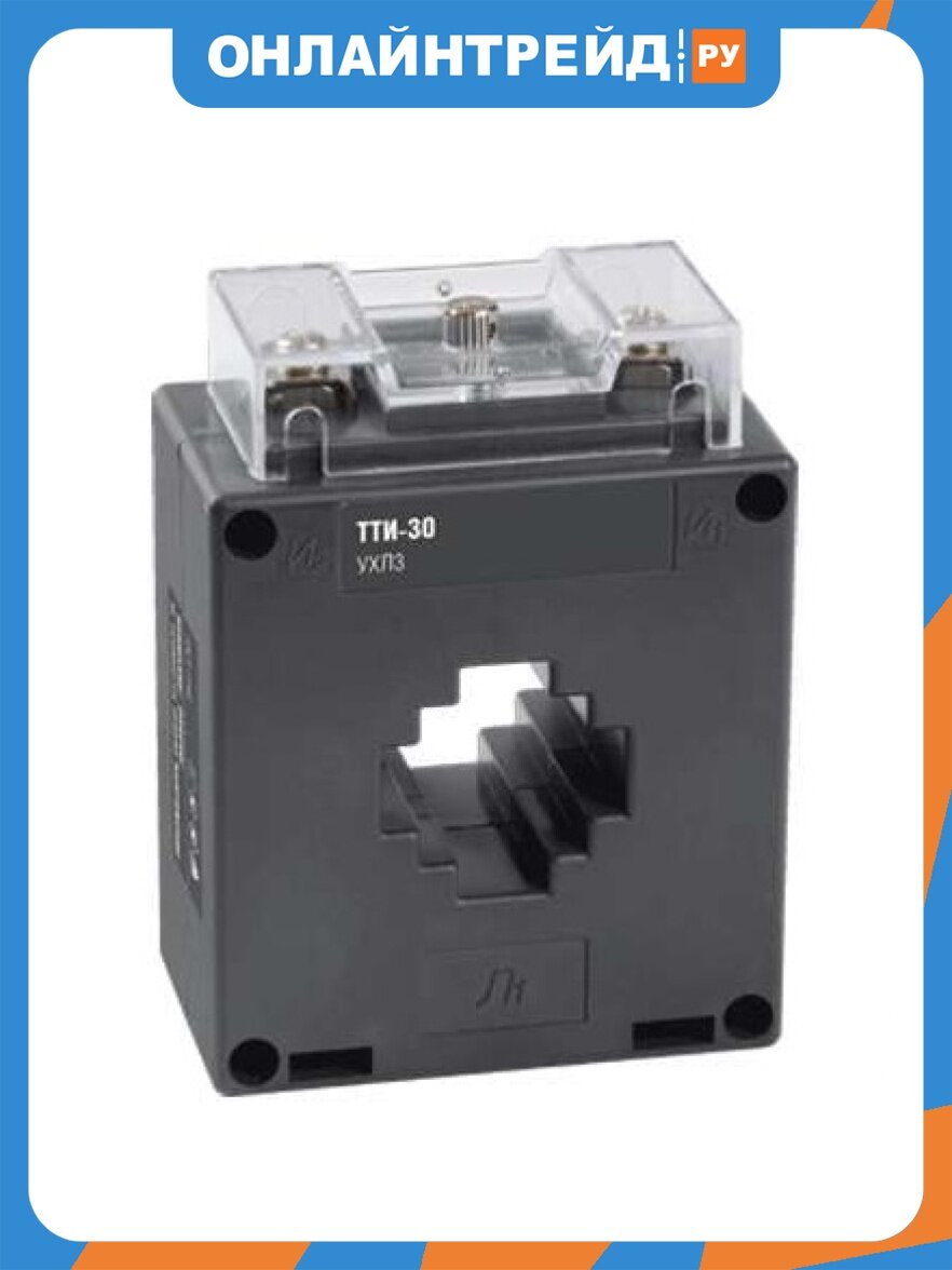 Трансформатор тока Iek ТТИ-30 250/5А кл. точн. 0.5S 5В. А, ITT20-3-05-0250