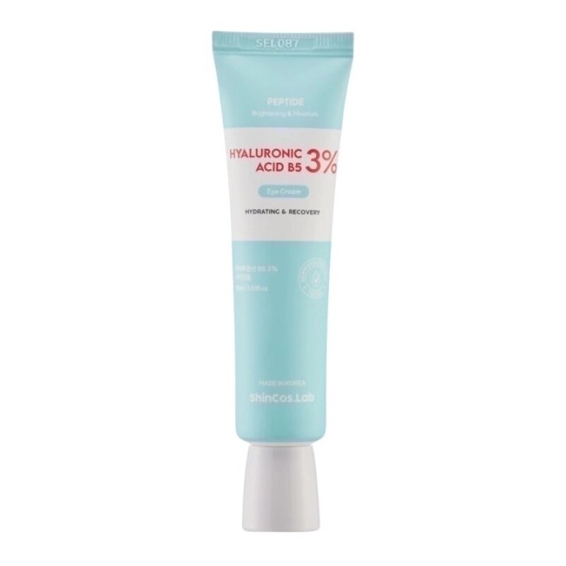 ShinCos.Lab Hyaluronic Acid B5 3% Eye Cream Крем для век с гиалуроновой кислотой и пантенолом