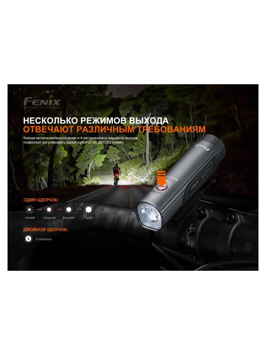 Велофара Fenix BC21R V3.0 — фото 1
