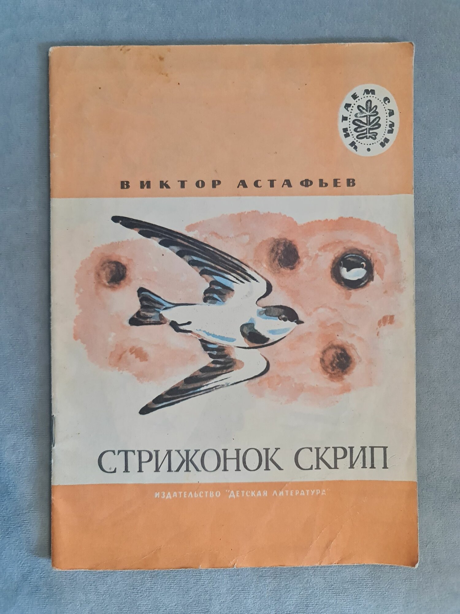 Астафьев В. - Стрижонок Скрип, рассказы, художник Симонов, детская книга, 1982