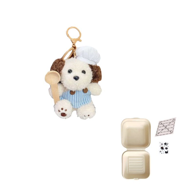Питомец плюшевый унисекс 77 SEVEN DREAM, 12CM EU, Blue Stripes Dog Training