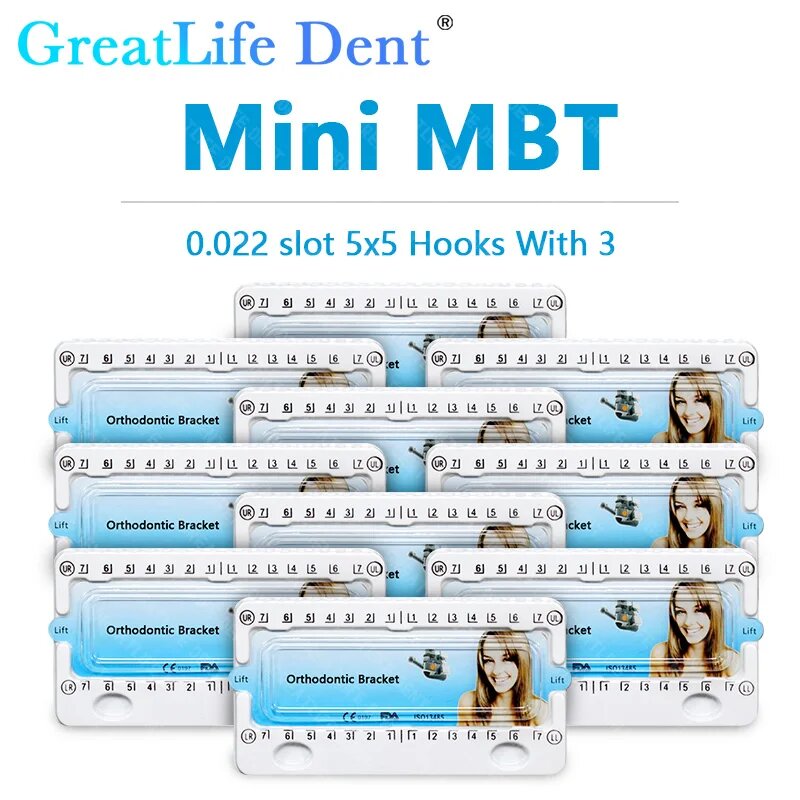 GreatLife Dent Mini MBT 0.022 5x5 Hooks With 3