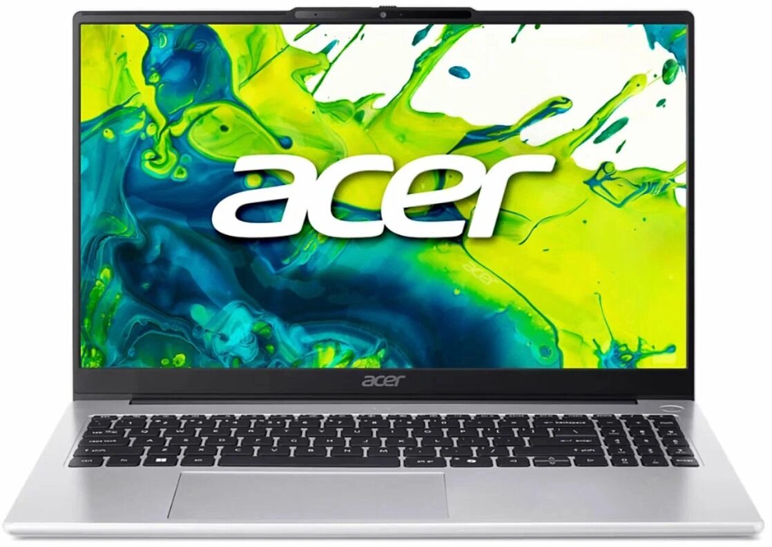 Ноутбук Acer Aspire Lite AL15-45P-R07Z Ryzen 7 5825U 16Gb SSD512Gb AMD Radeon Graphics 15.6" IPS FHD (1920x1080) без ОС silver WiFi BT Cam (NX. DLQEX.002)