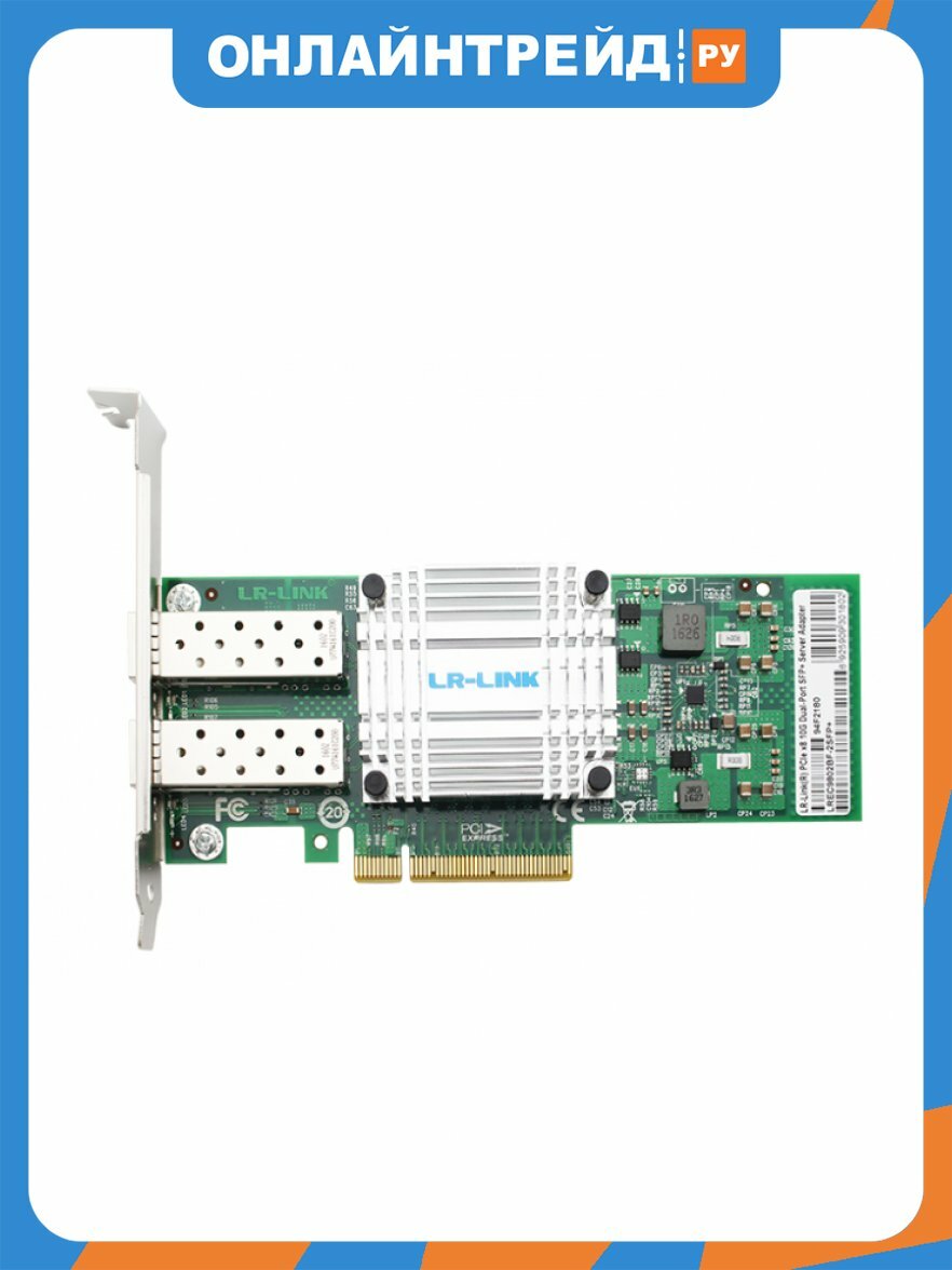 Сетевой адаптер Lr-link PCIE 10GB FIBER 2SFP+ LREC9802BF-2SFP+