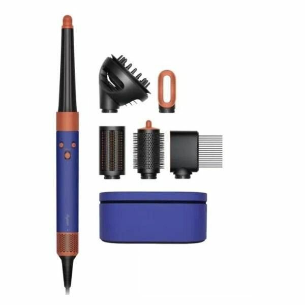 Фен-стайлер Dyson HS08 AirWrap Vinca blue/topaz с диффузом