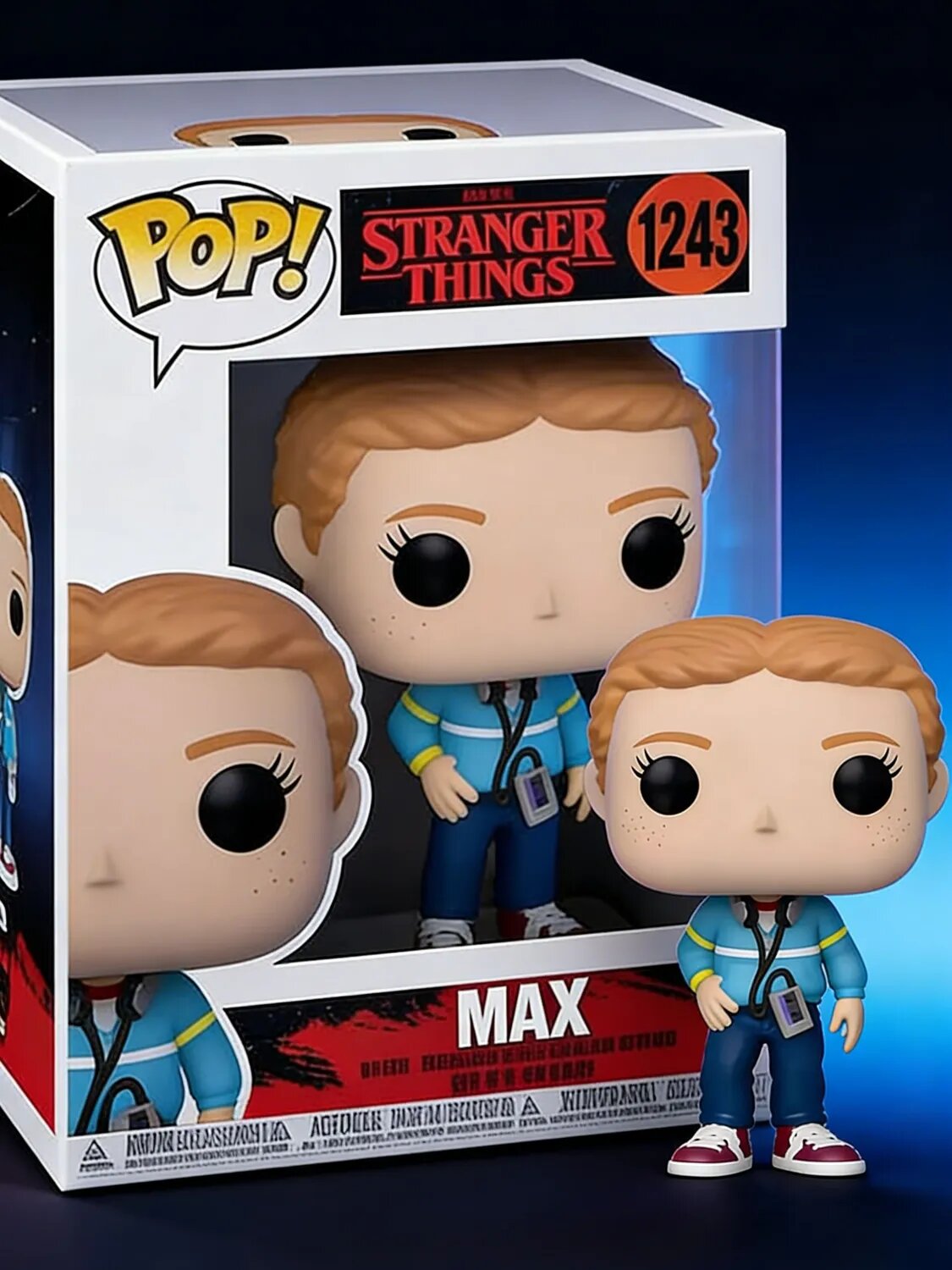 Коллекционная фигурка "Очень Странные Дела" - Max (1243), Stranger Things - Макс (1243), тренд года, 1 шт