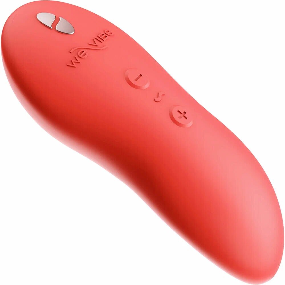 Мини-вибратор We-Vibe Touch X, удобный 10 см , коралловый , Прикосновение Икс