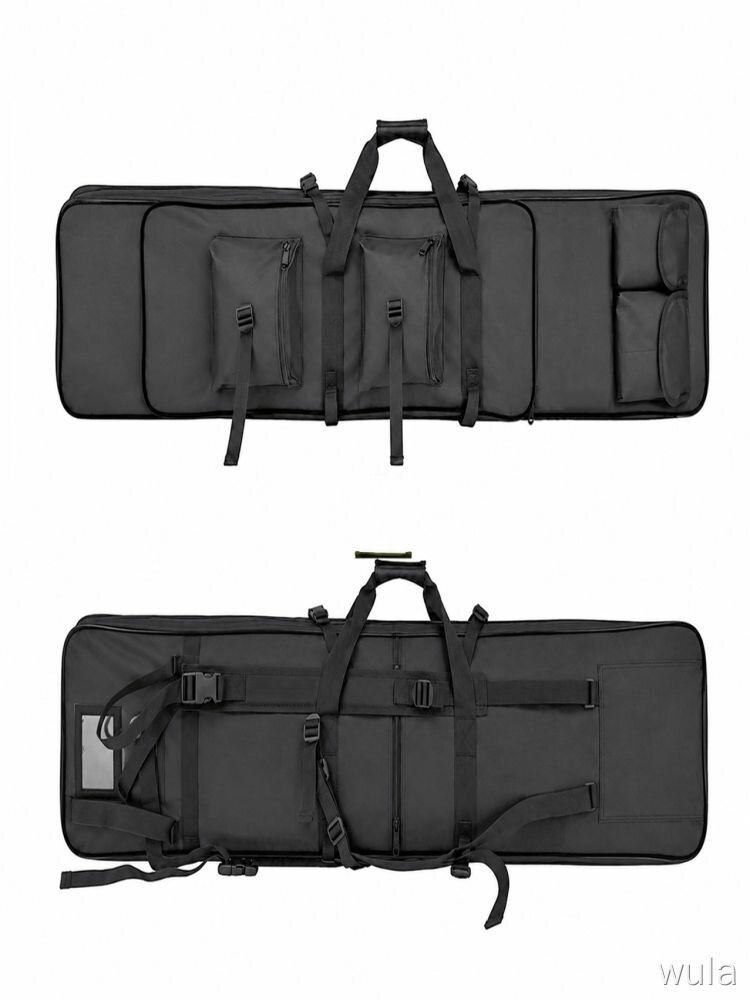 Чехол оружейный ADR VR-120 Black 115+25 см, с ручкой и карманами, для транспортировки винтовки