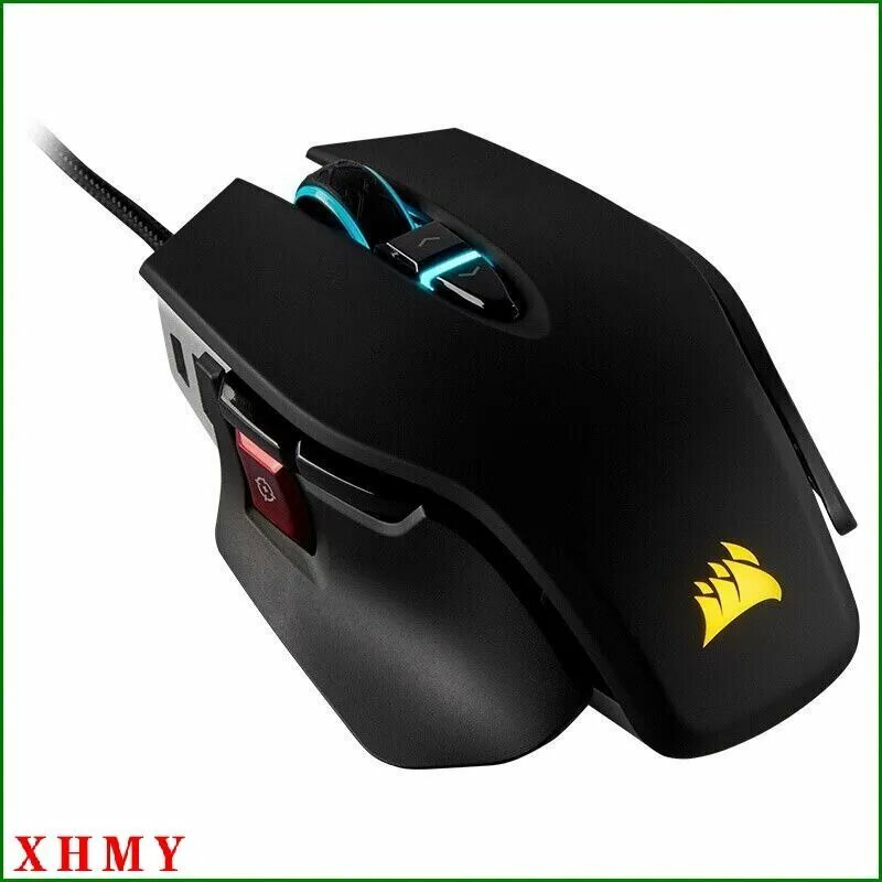 Мышь проводная CORSAIR M65 RGB ELITE BLACK, черный