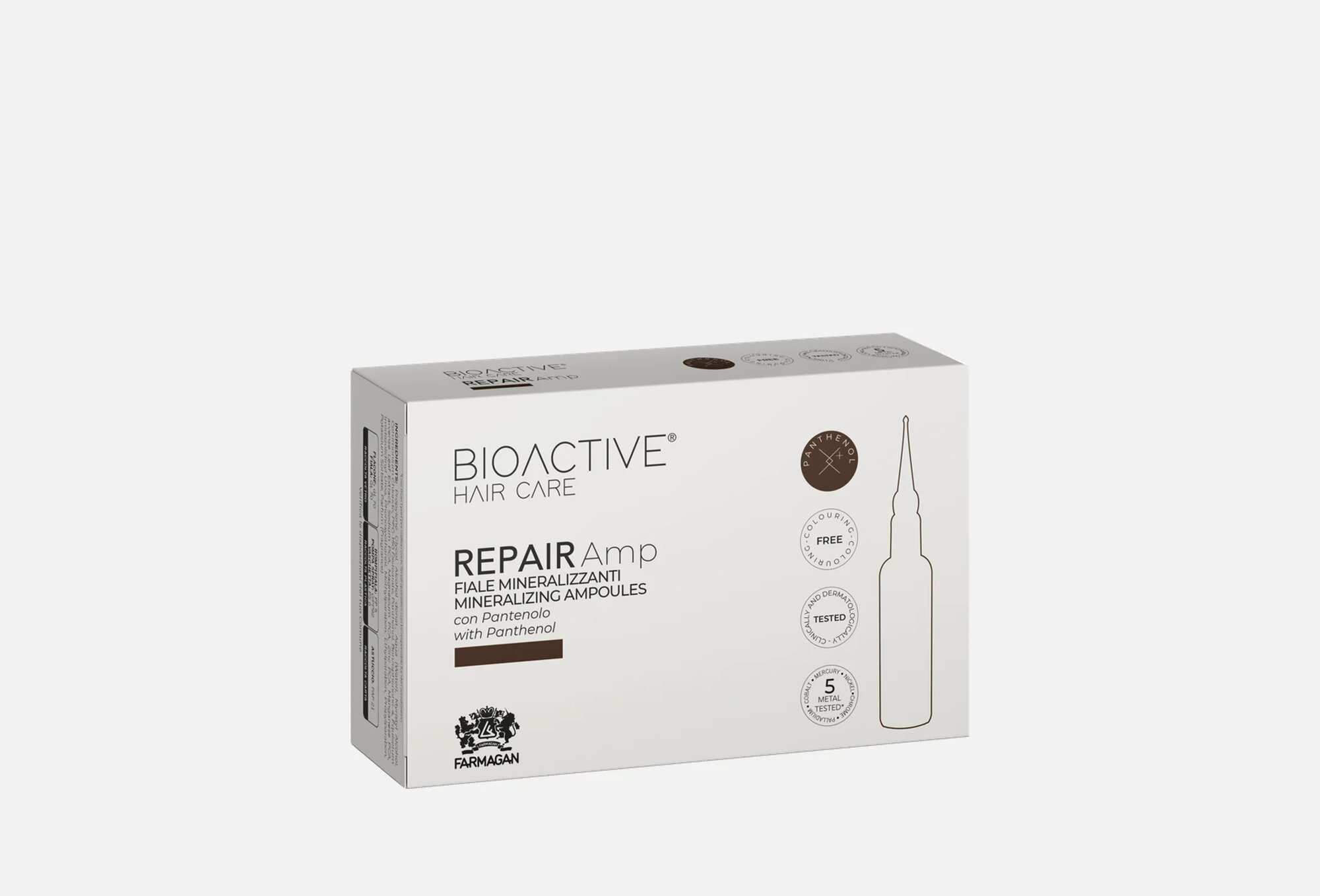 Farmagan BIOACTIVE HAIR CARE Восстанавливающий лосьон для волос в ампулах 10 шт