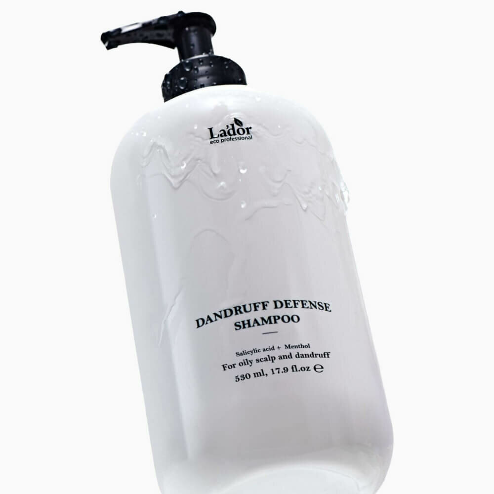 LA'DOR Шампунь против перхоти с салициловой кислотой и ментолом Dandruff Defense Shampoo 530 мл