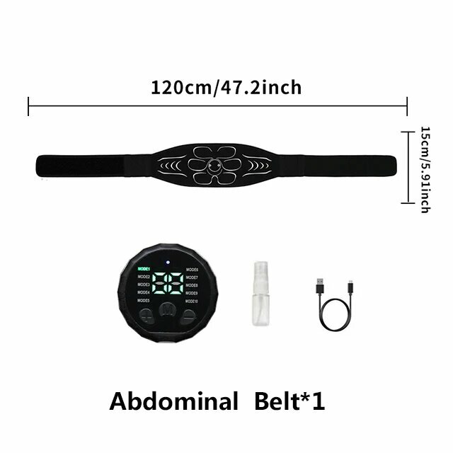 EMS стимулятор мышц LGFU для пресса, талии и рук Abdominal Belt
