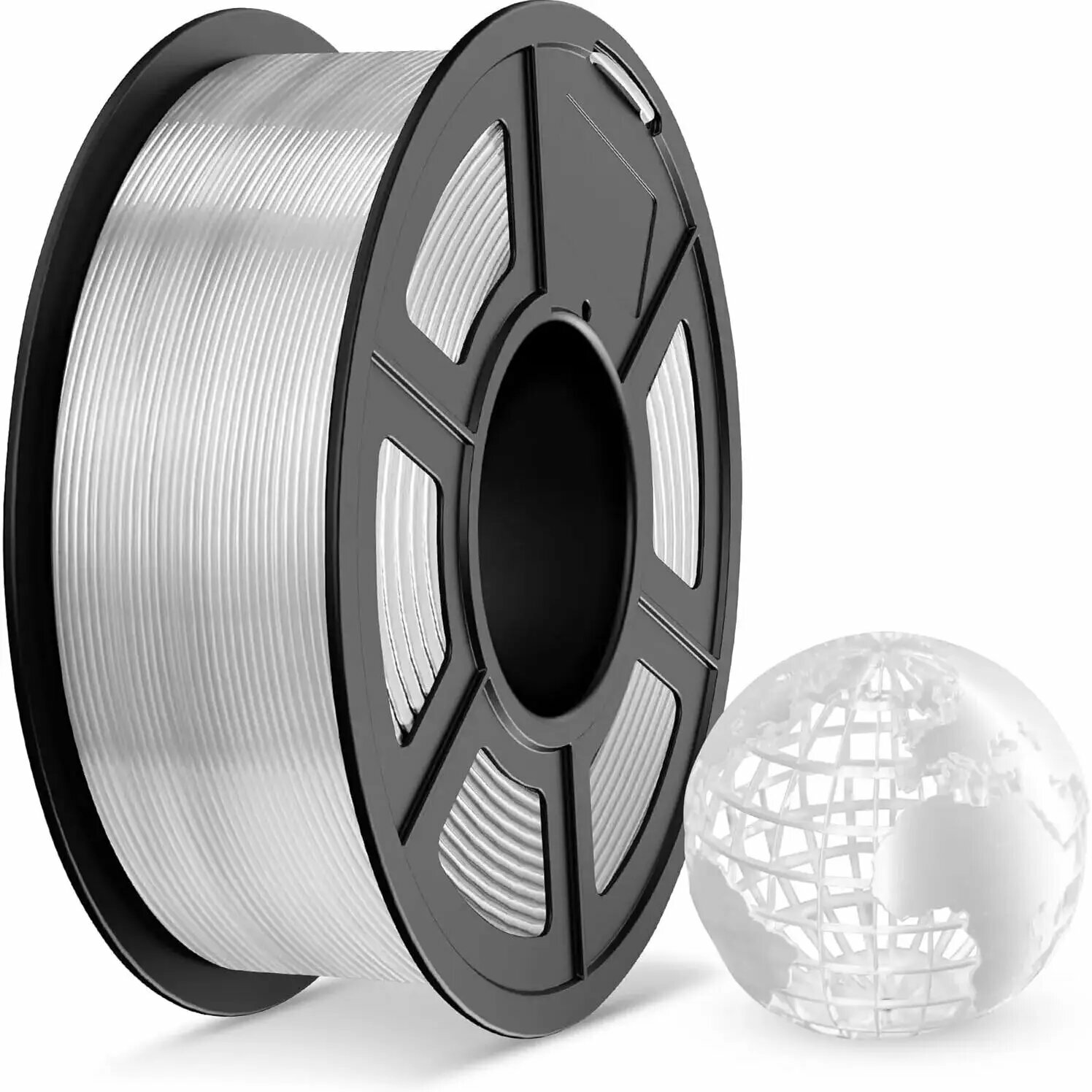 Прозрачный TPU Filament 1.75 мм, 250г