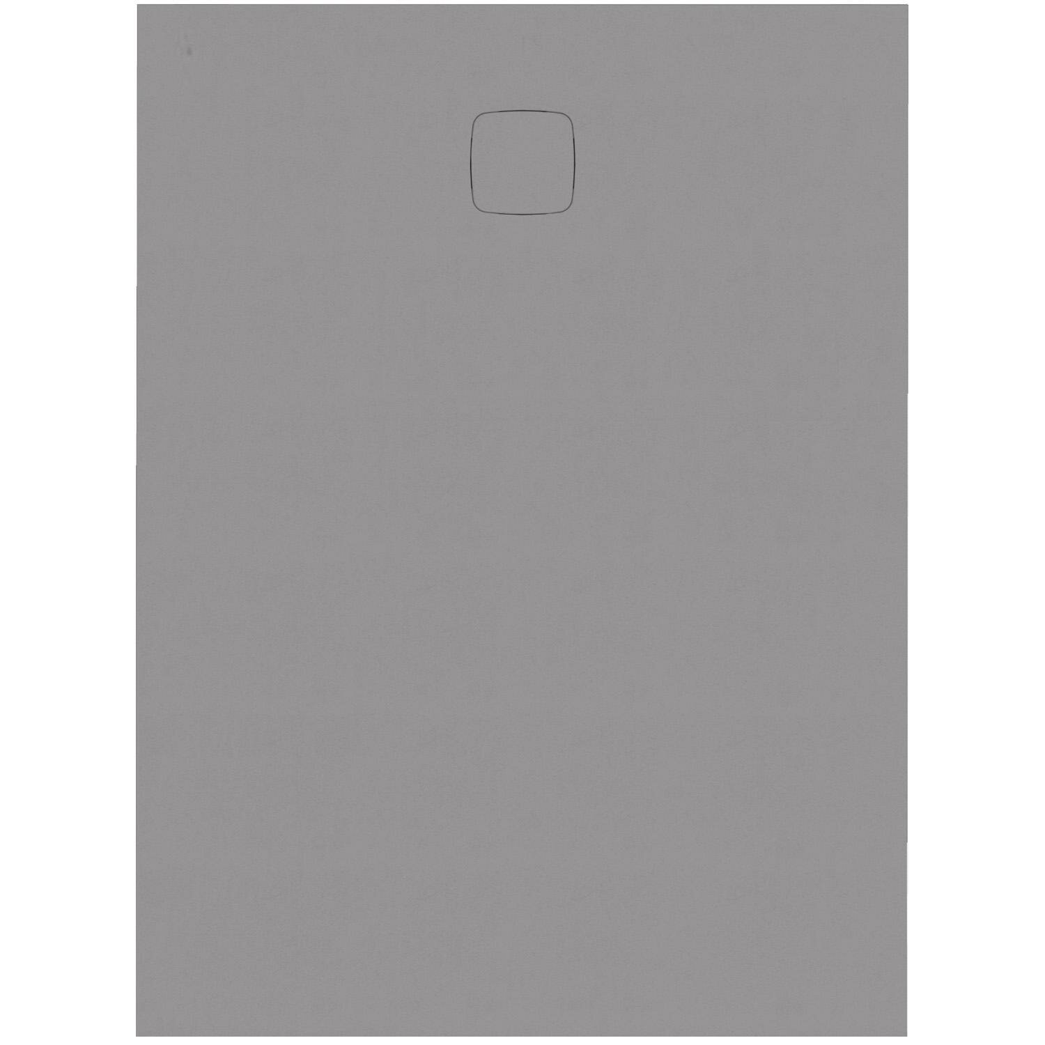 Душевой поддон из искусственного камня Starohome Cosmo 120x80 99525708 цвет Серый матовый