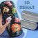 Пенал 3D животные, каркасный пенал из Оксфорда для девочек и мальчиков, 1 отделе...