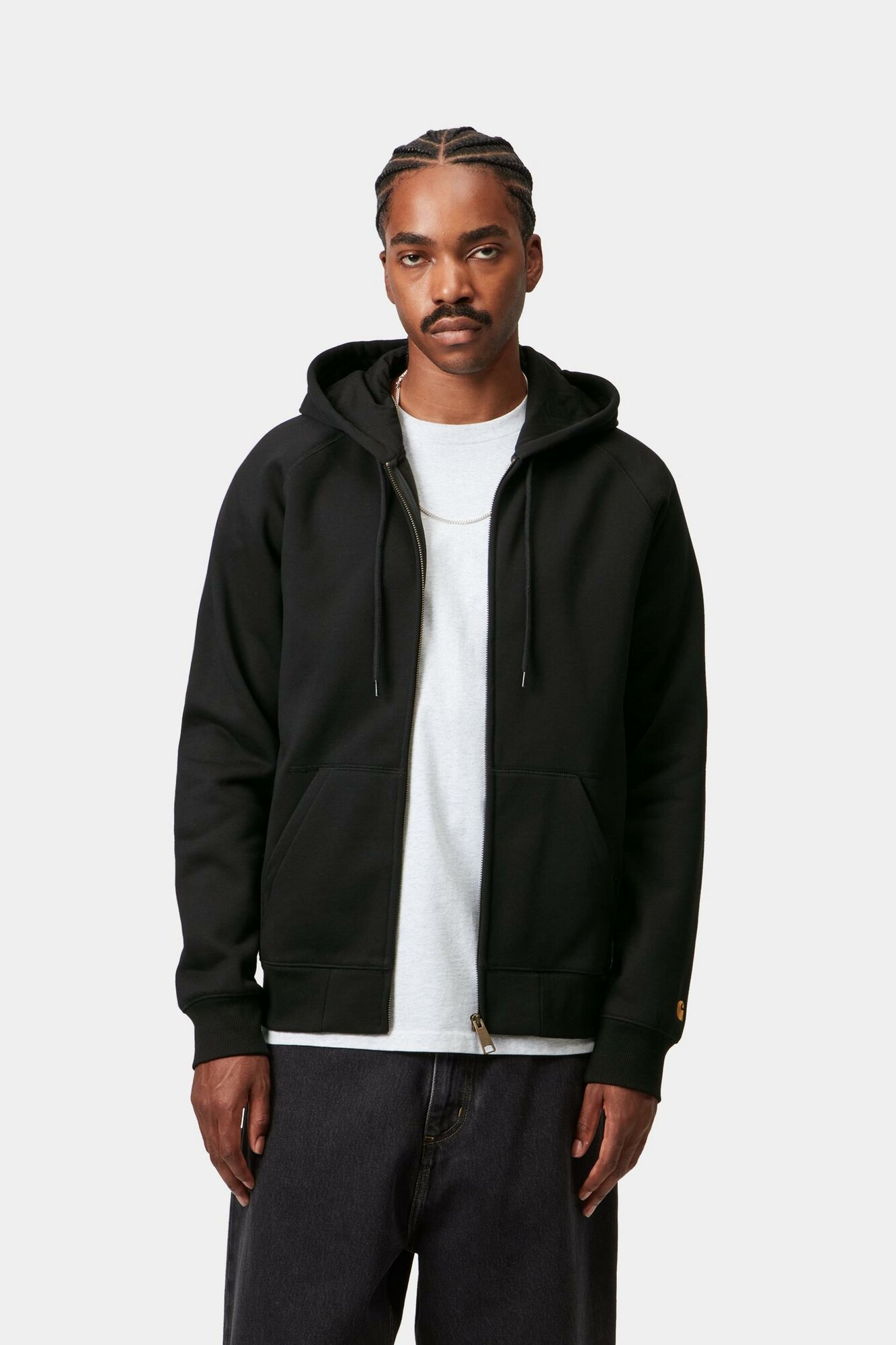 Толстовка Carhartt WIP Chase, размер L, , black — фото 1