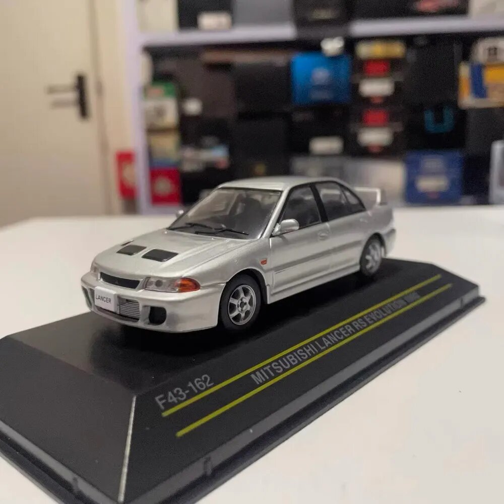 1:43 First Lancer Rs Evolution 1992 Silver Diecast Model Модель коллекционная