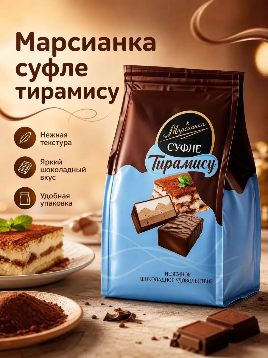 Марсианка суфле тирамису