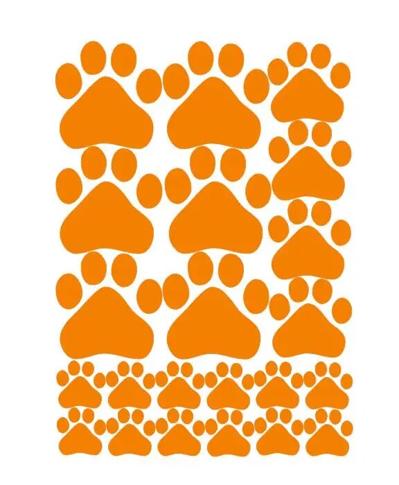 Настенные наклейки Sensual Bee мультяшные животные Оранжевый, Orange
