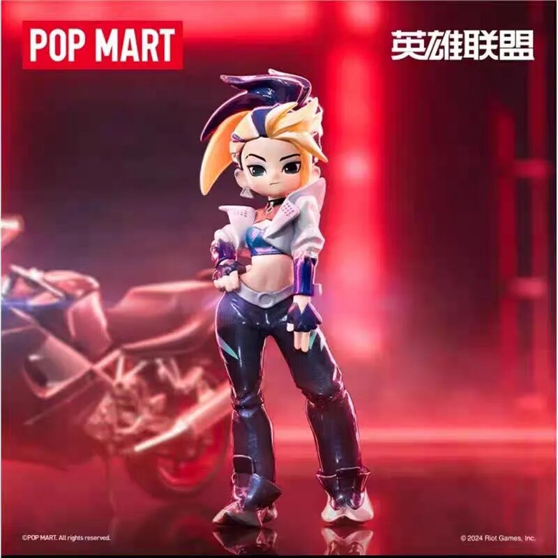 POPMART League of Legends K/DA ALL OUT Серия Фигурок LOL Слепая коробка, Таинственный Подарок