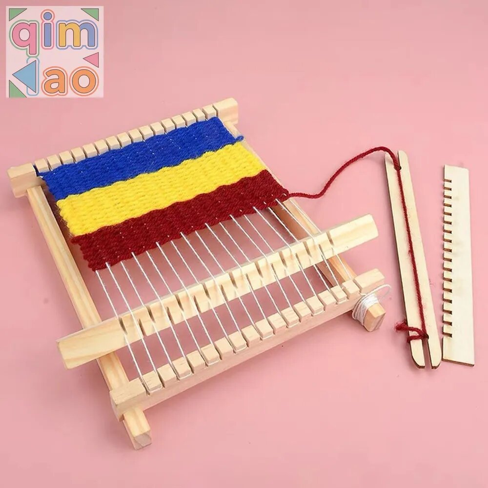 Детский ткацкий станок DIY ручная машинка для вязания,1 комплект