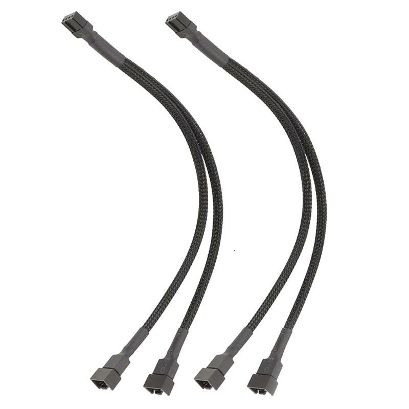 Кабель-разветвитель 4Pin PWM для вентиляторов, 25 см, 1 to 2