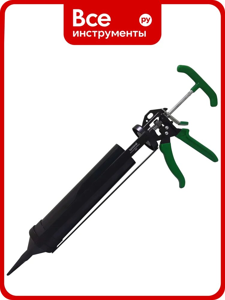 Пистолет для герметиков Isoseal PMS 7300016, механический, закрытый, 1 л