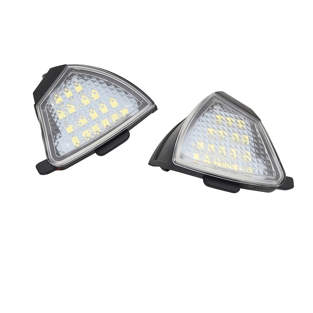 Светодиодная лампа подсветки пола (puddle light) для бокового зеркала заднего вида, совместимая с Golf 5, Jetta, Passat B5.5/B6, Sharan, Superb, EOS, 2 шт, модель D0589
