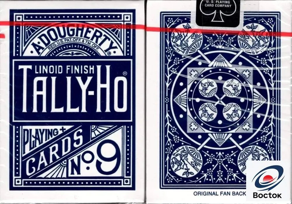 Tally-Ho No.9 профессиональные карты для флоришинга от The United States Playing Card Company