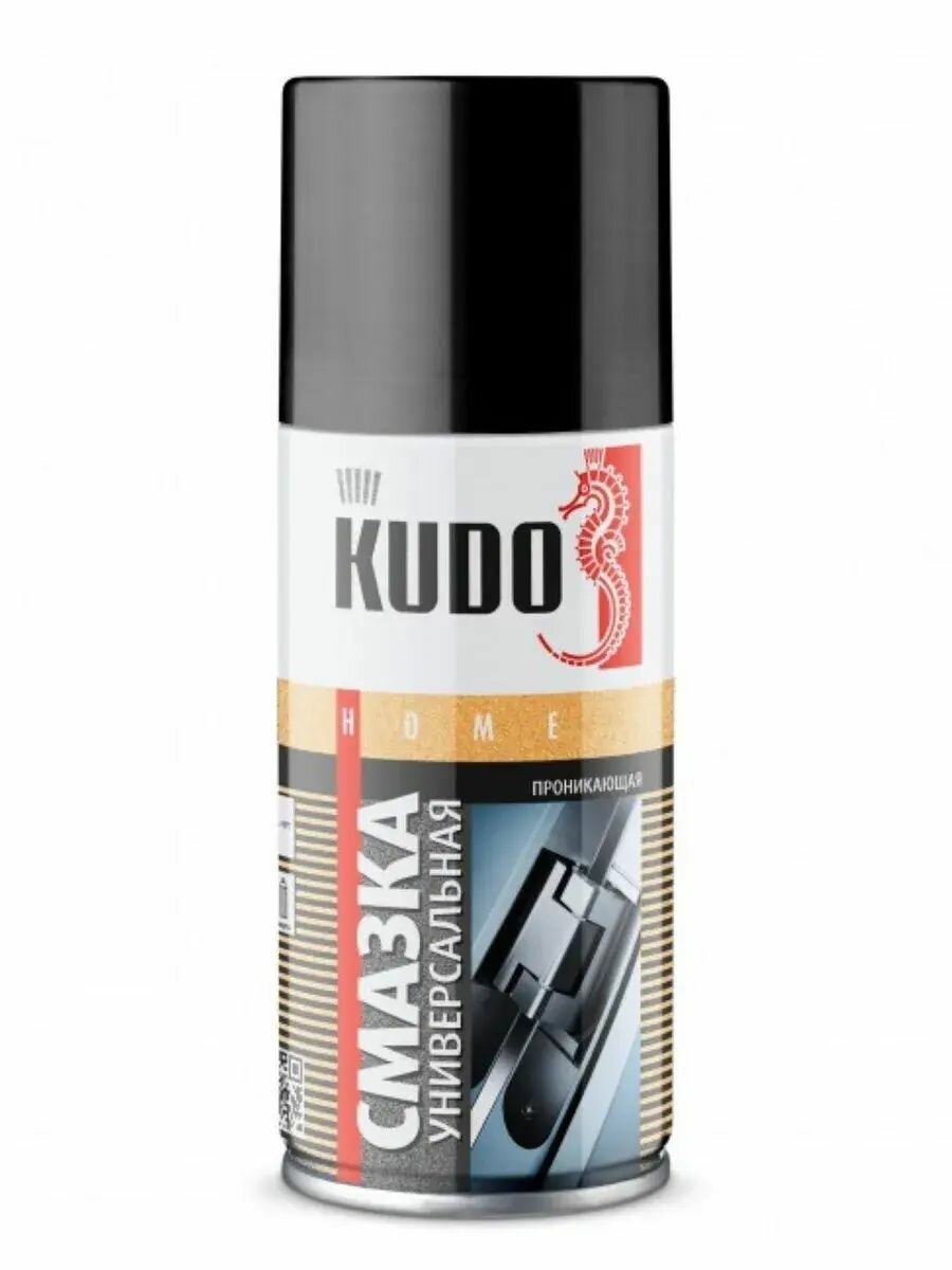 Смазка универсальная проникающая, (210 мл) KUDO KU-H423 для любых узлов, механизмов, электроприборов
