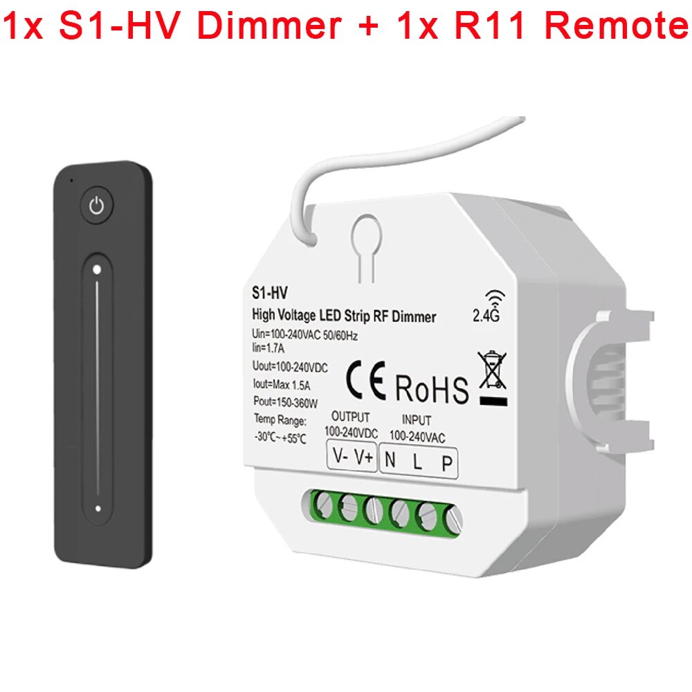 RGB контроллер Veromount S1-HV для светодиодной ленты S1-HV R11 Set
