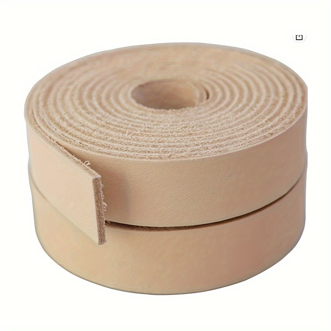 Ремень из искусственной кожи 91 см x 2.5 см, цвет Nude Pink, для ошейников, поводков, ремней, ключей и рукоделия