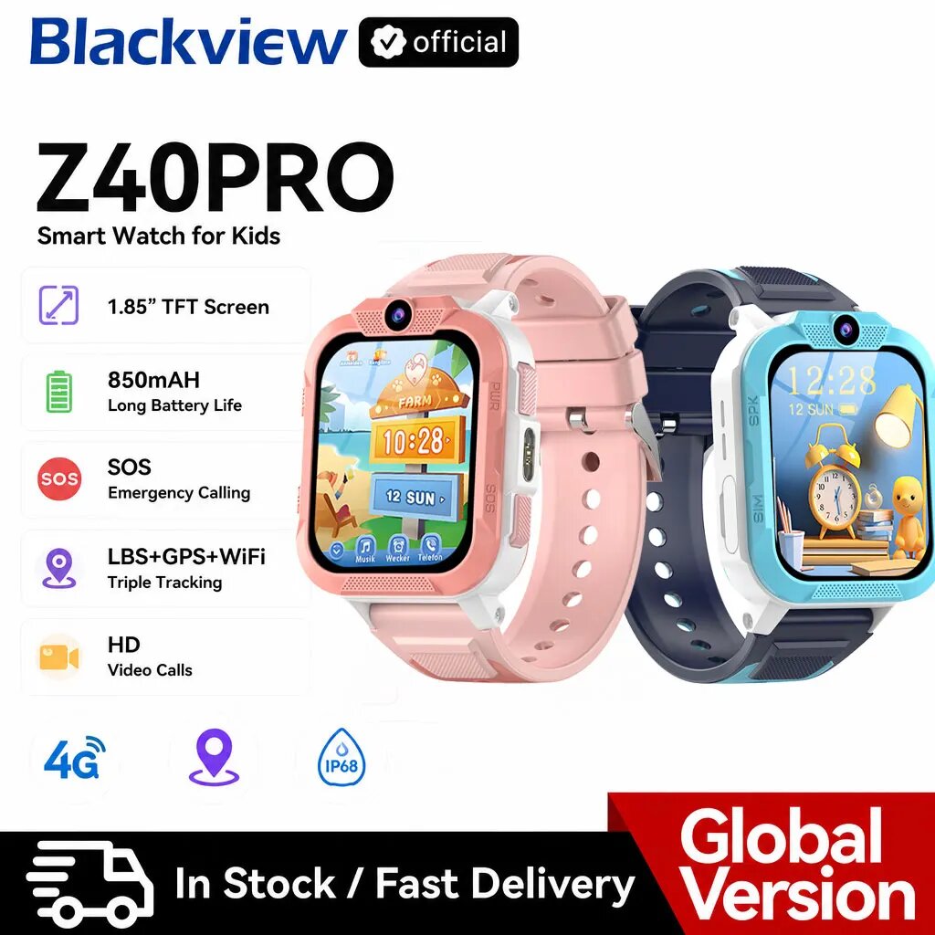 Детские смарт-часы Blackview Z40 Pro — фото 1