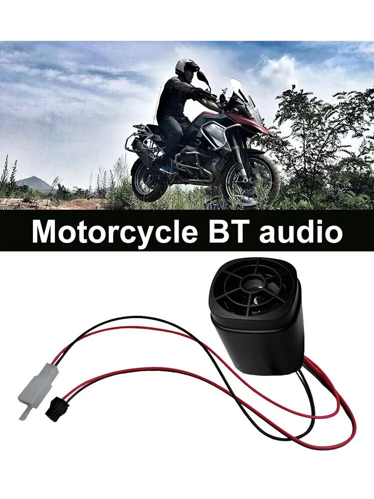 LED-подсветка для мотоциклов и электросамокатов, универсальная, 9-100 В, Bluetooth-аудиосистема