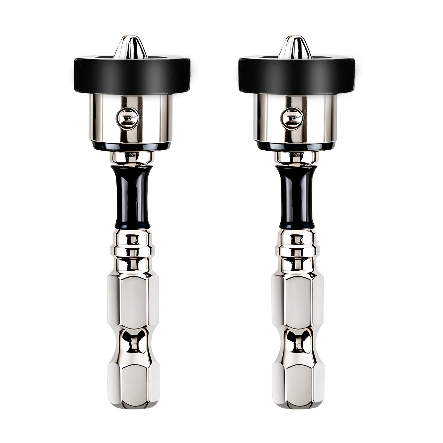 Бита для гипсокартона K5, 2 шт, 1/4" шестигранный хвостовик, магнитный направитель, съемный ограничитель глубины, 50 мм