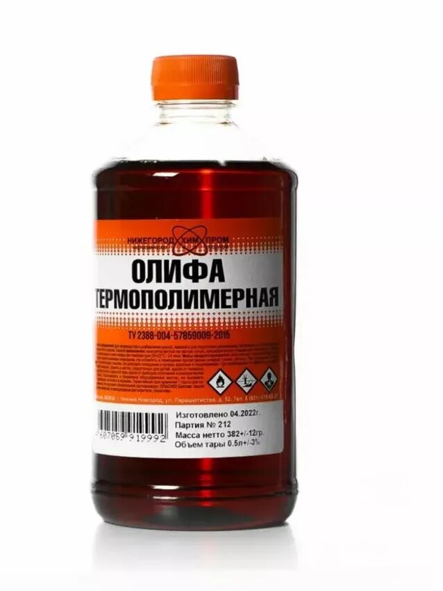 Олифа термополимерная "Химпром", 0,5 л, 1 шт.