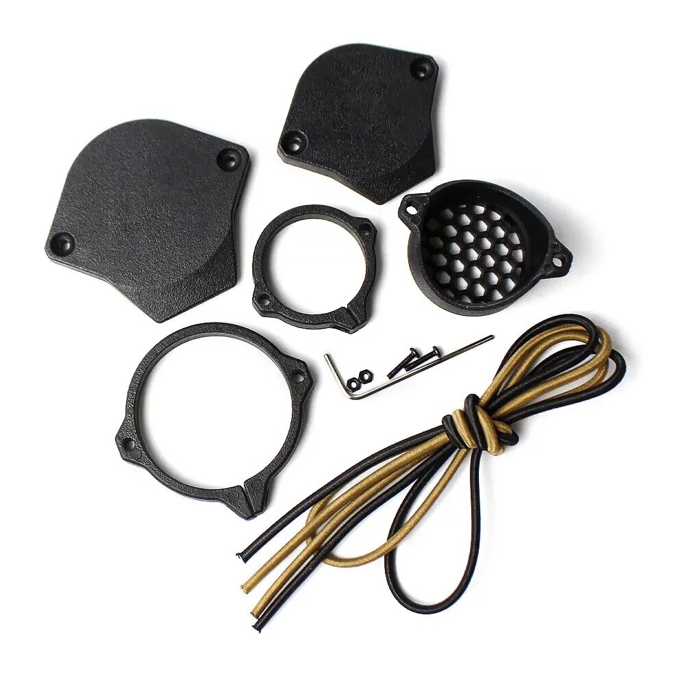 SOTAC GEAR Крышки для прицелов VORTEX 1-6X черные/коричневые из нейлона Черный, Black