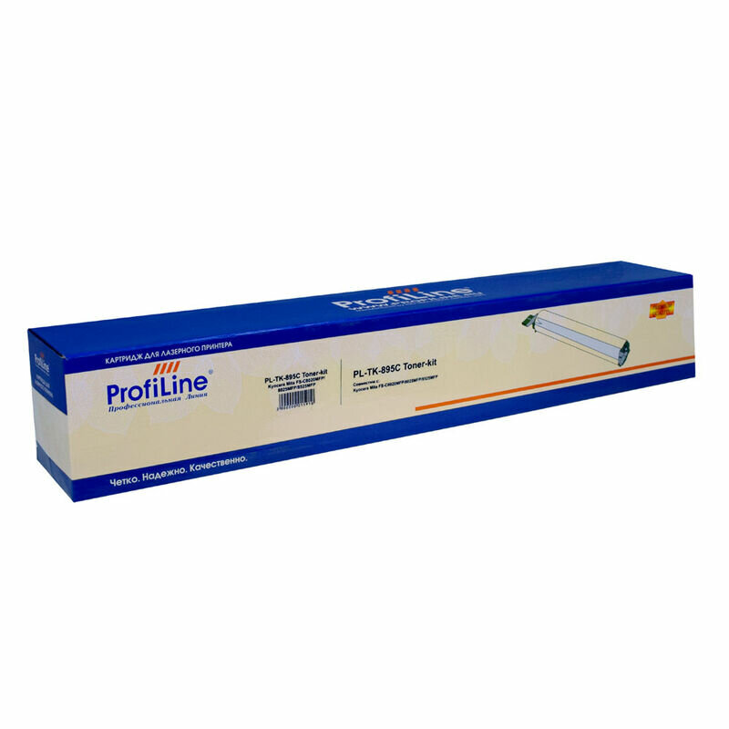 Картридж TK-895K для Kyocera Fs-C8525MFP, Fs-C8520MFP, Fs-C8525, Fs-C8020MFP ProfiLine черный +бункер