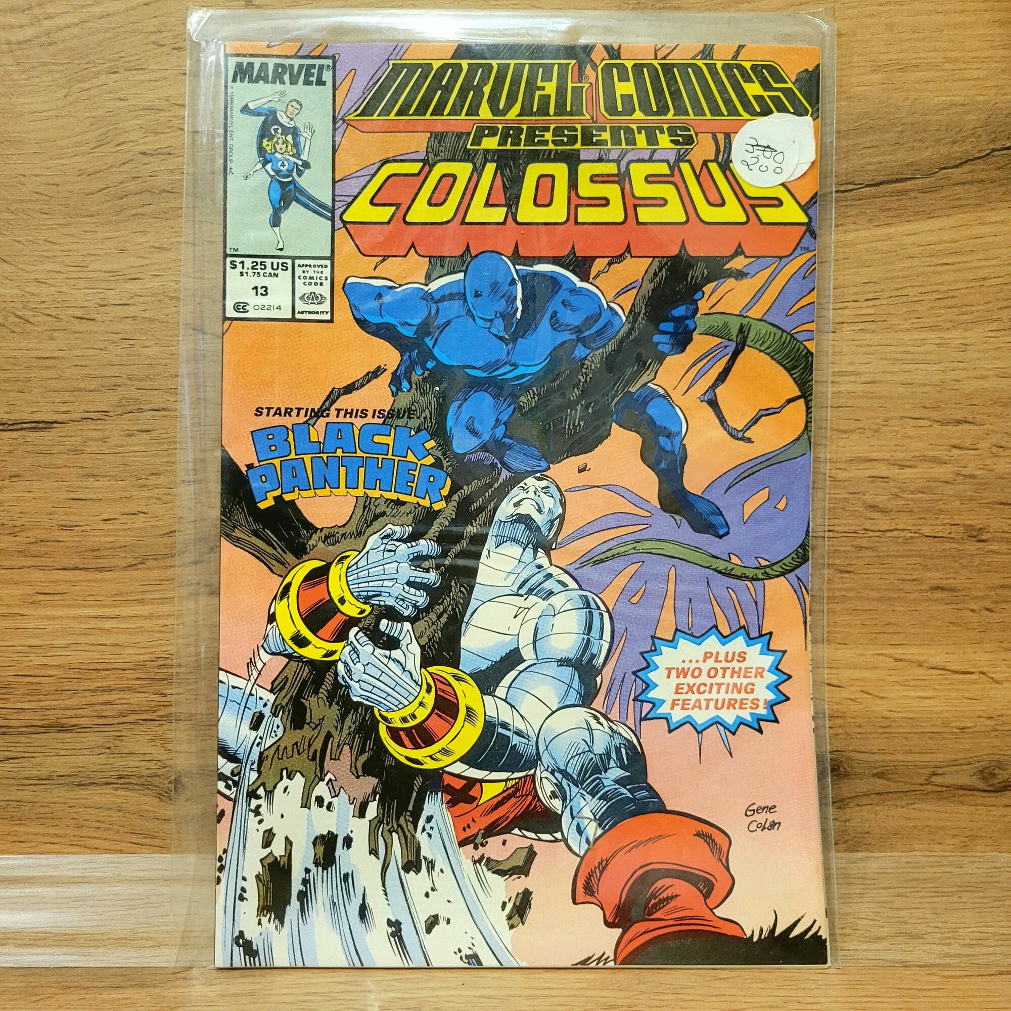 Ретро Комикс Colossus #13. 1990 Год. Комикс (сингл) на английском языке