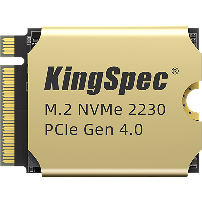 Твердотельный накопитель Kingspec SSD XF-1TB 2230, 1024GB, M.2(22x30mm), NVMe, PCIe 4.0 x4, R/W 5000/4400MB/s, IOPs н. д./н. д, TBW 1200, DWPD 1.07 (3 года) (XF-1TB2230) XF-1TB2230