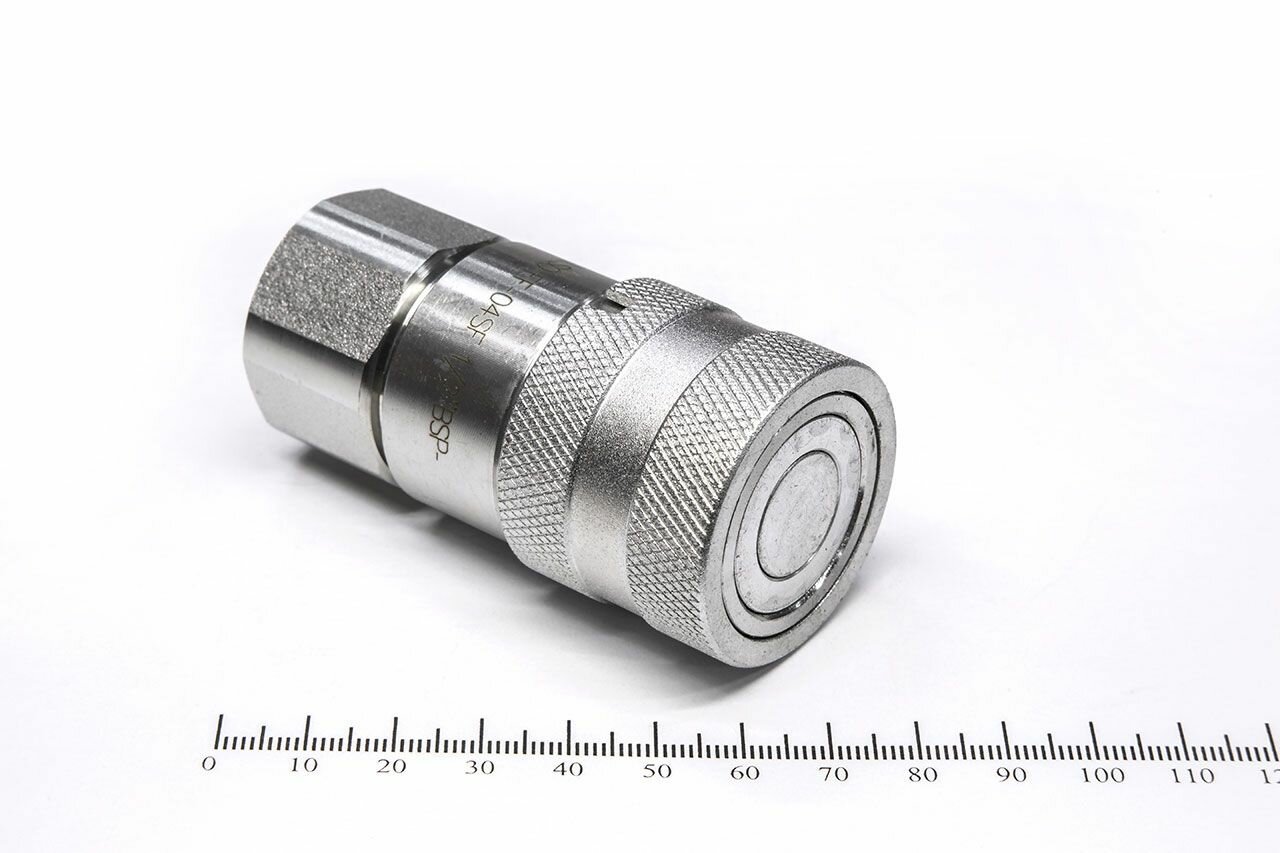 БРС для РВД Flat Face G 1/2" розетка (LSQ-FF-04SF-G1/2 DN12.5)