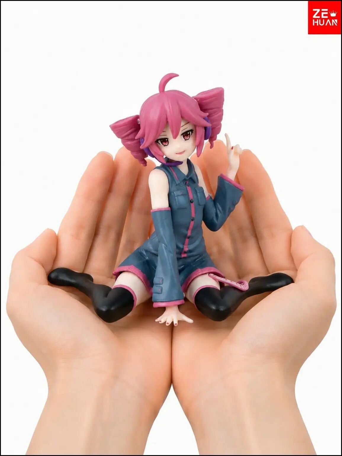 Аниме фигурка Касане Тето из Vocaloid, коллекционная модель 12 см, ПВХ