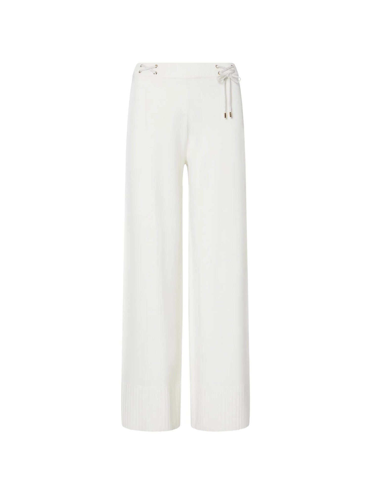 Брюки Knit Trousers with Drawstrings